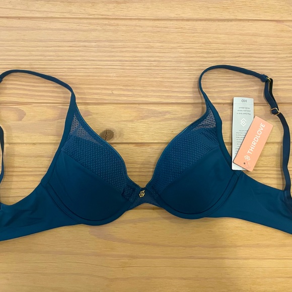 ThirdLove | Intimates & Sleepwear | Geo Lace Plunge Bra 3d | Poshmark